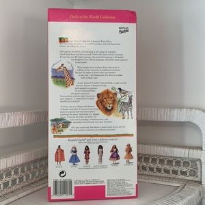 Mattel | Toys | Vintage Kenyan Barbie Mattel 993 Dolls Of The World ...